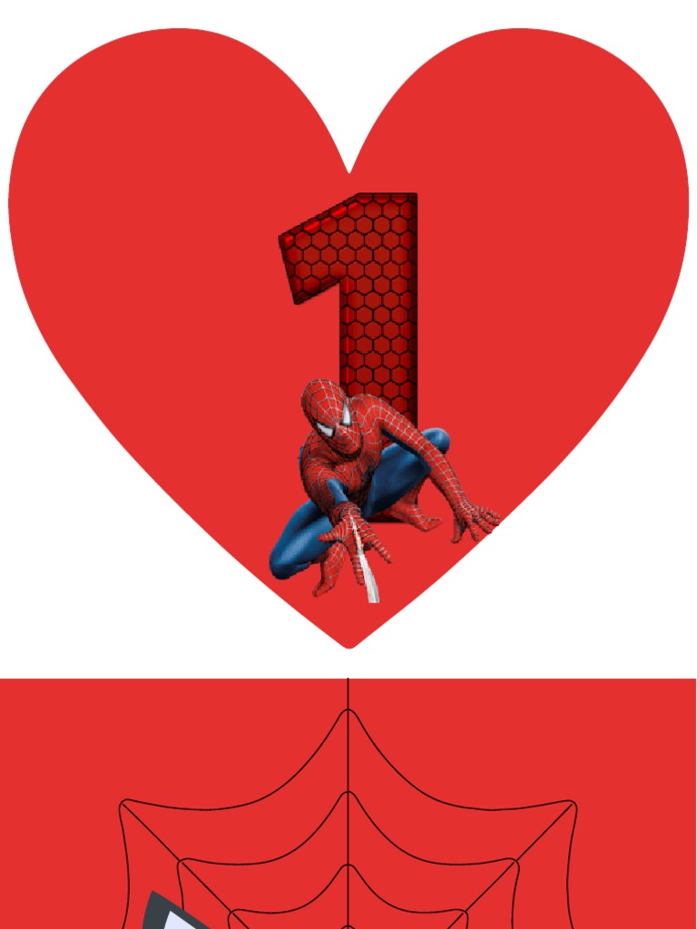 Plantilla Spiderman | PDF