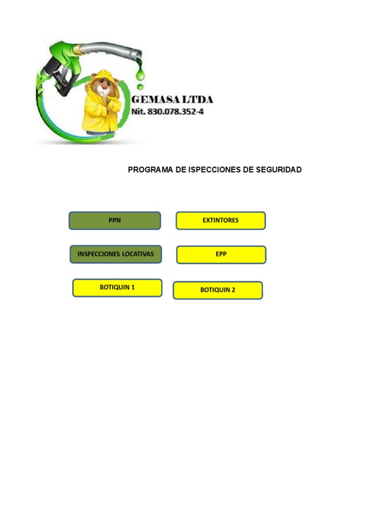 Inspecciones de Seguridad Gemasa Ltda | PDF