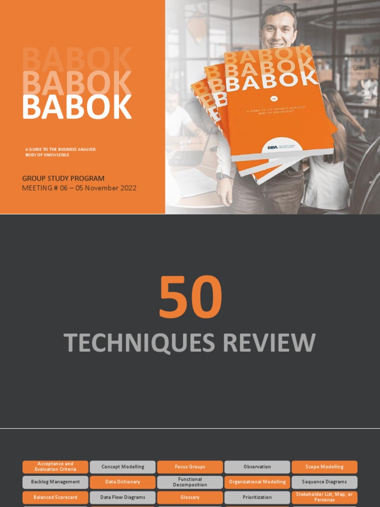 Babok - Techniques | PDF | Performance Indicator | Use Case