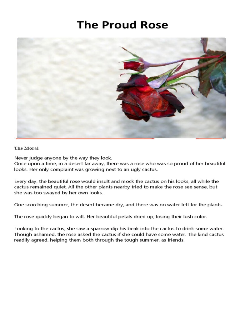 The Proud Rose and the Cactus | PDF