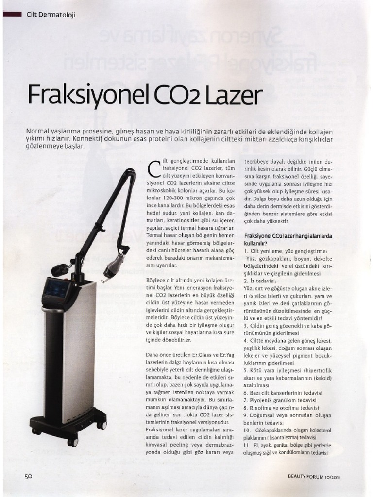Fraksiyonel C02 Lazer | PDF