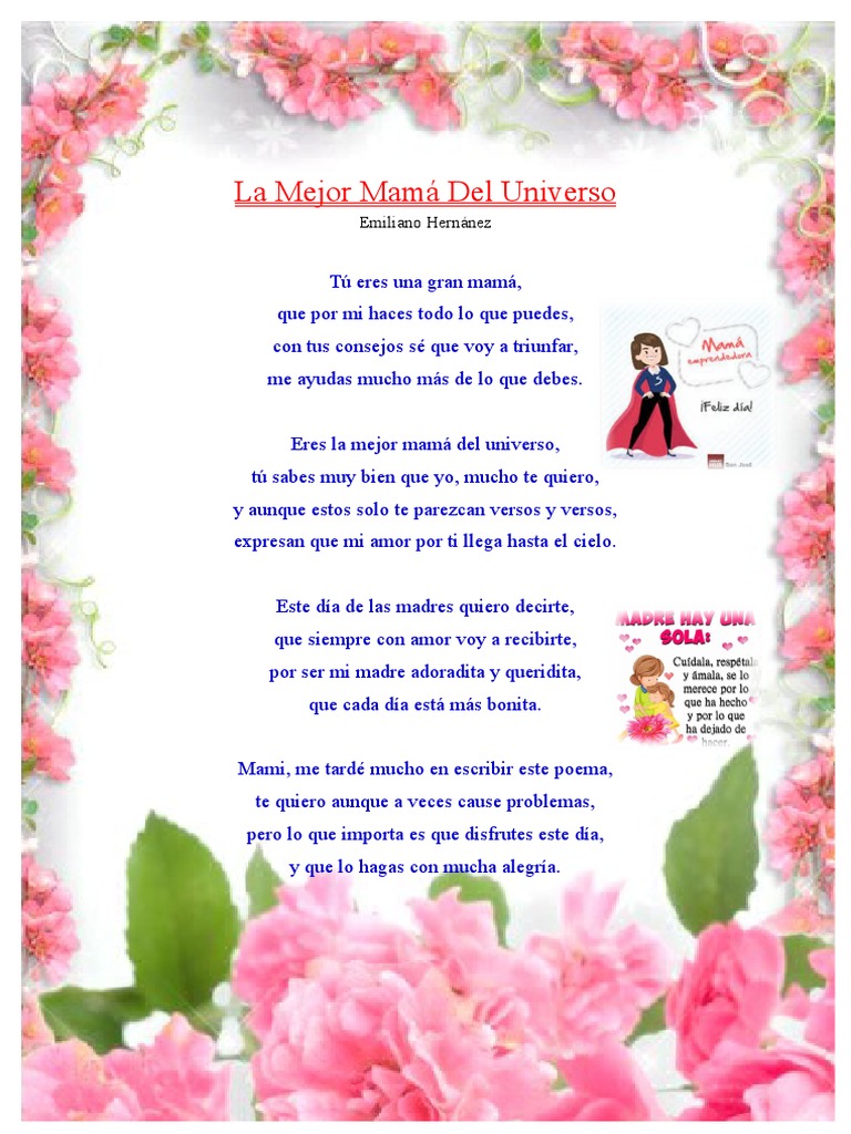 Poemas para el Día de la Madre | PDF | Amor