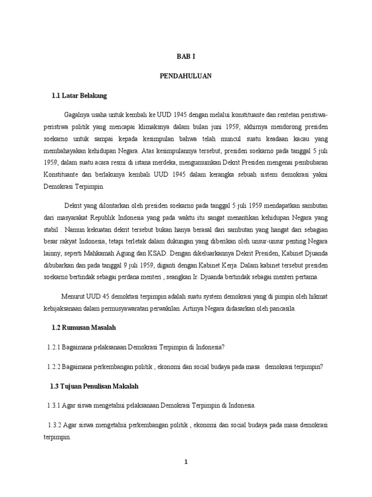 Cover Makalah Sejarah Indonesia | PDF