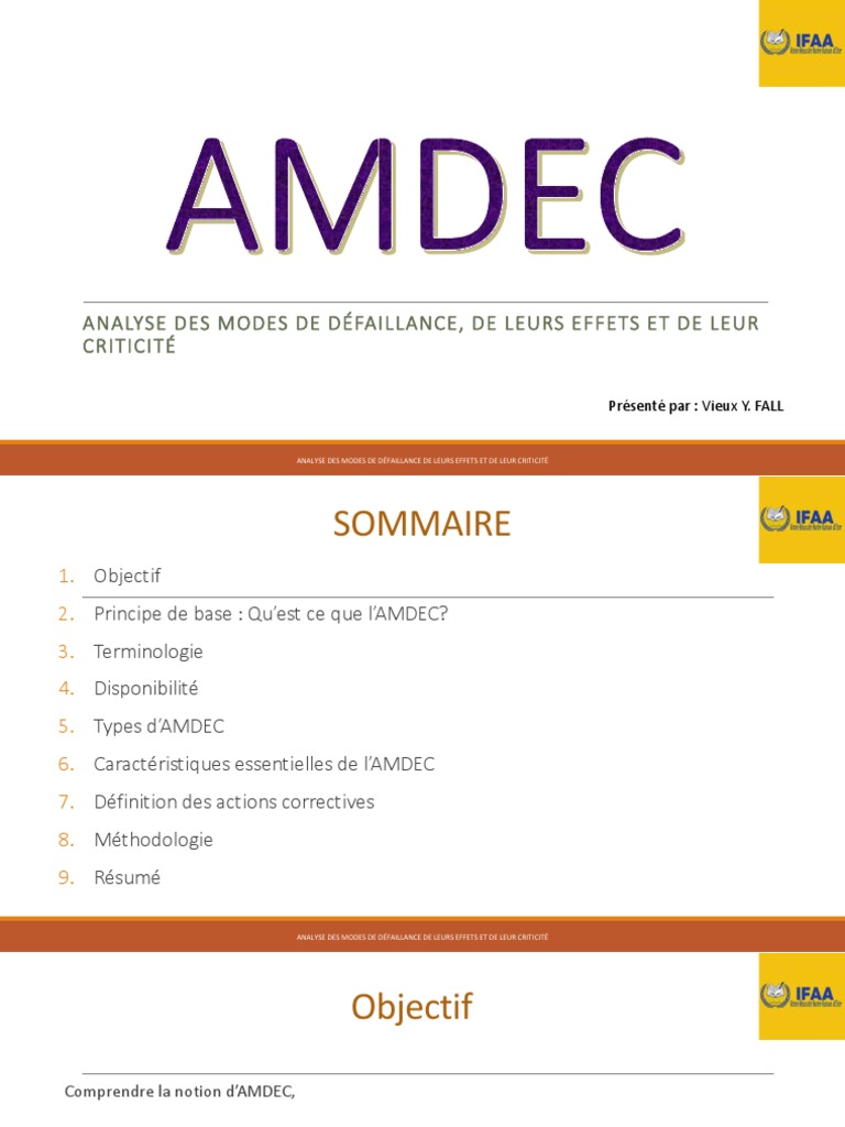 AMDEC | PDF