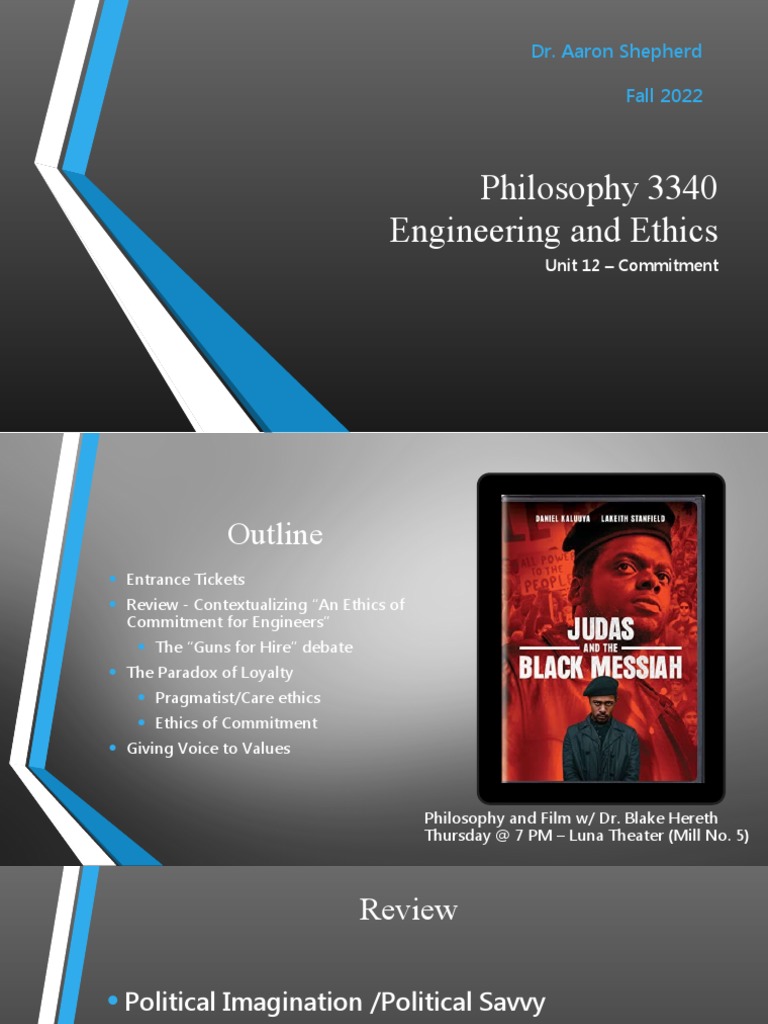 Engineering Ethics: Commitment Challenges | PDF