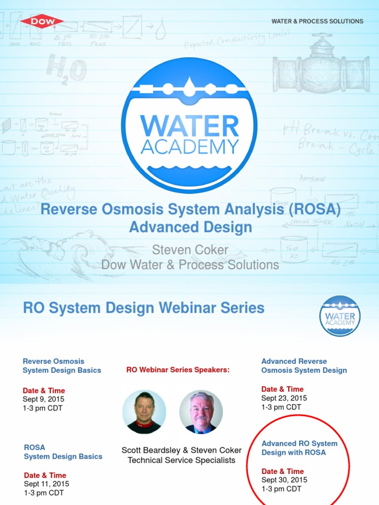 The Slides Rosa Design Advanced | PDF | Membrane | Osmosis