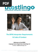 Boostlingo - New Protocol Update | PDF | Career & Growth | Language Arts & Discipline