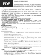 Rural Development Project Important Class 12 | PDF | Economies | Business