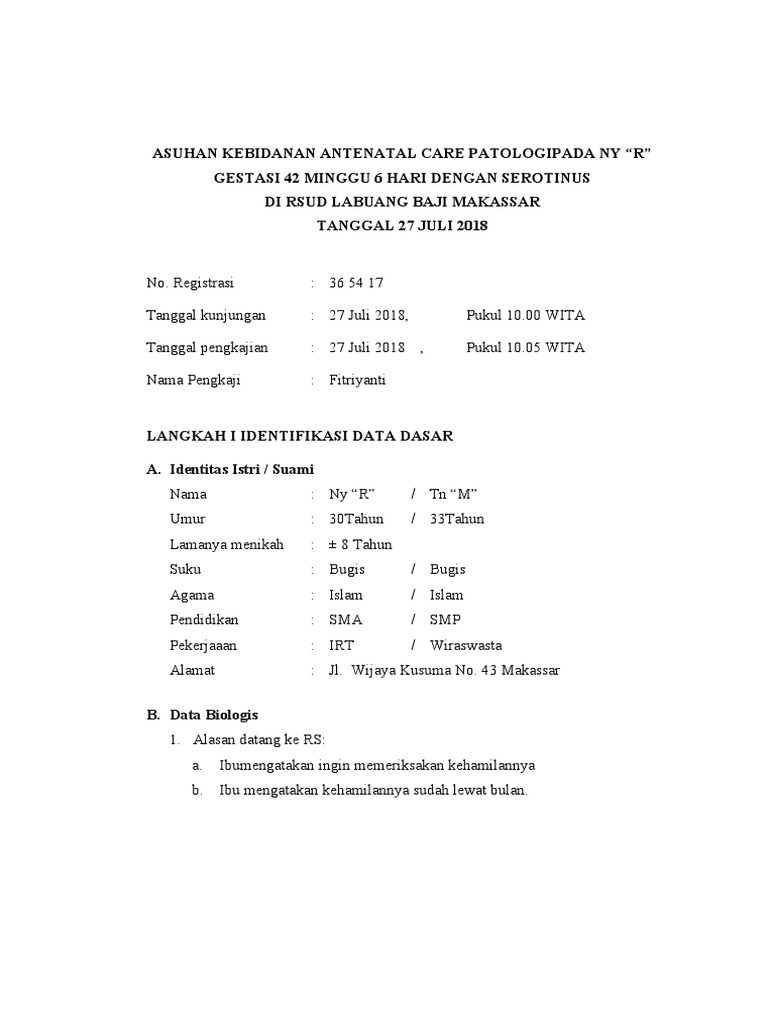Askeb Anc Serotinus | PDF