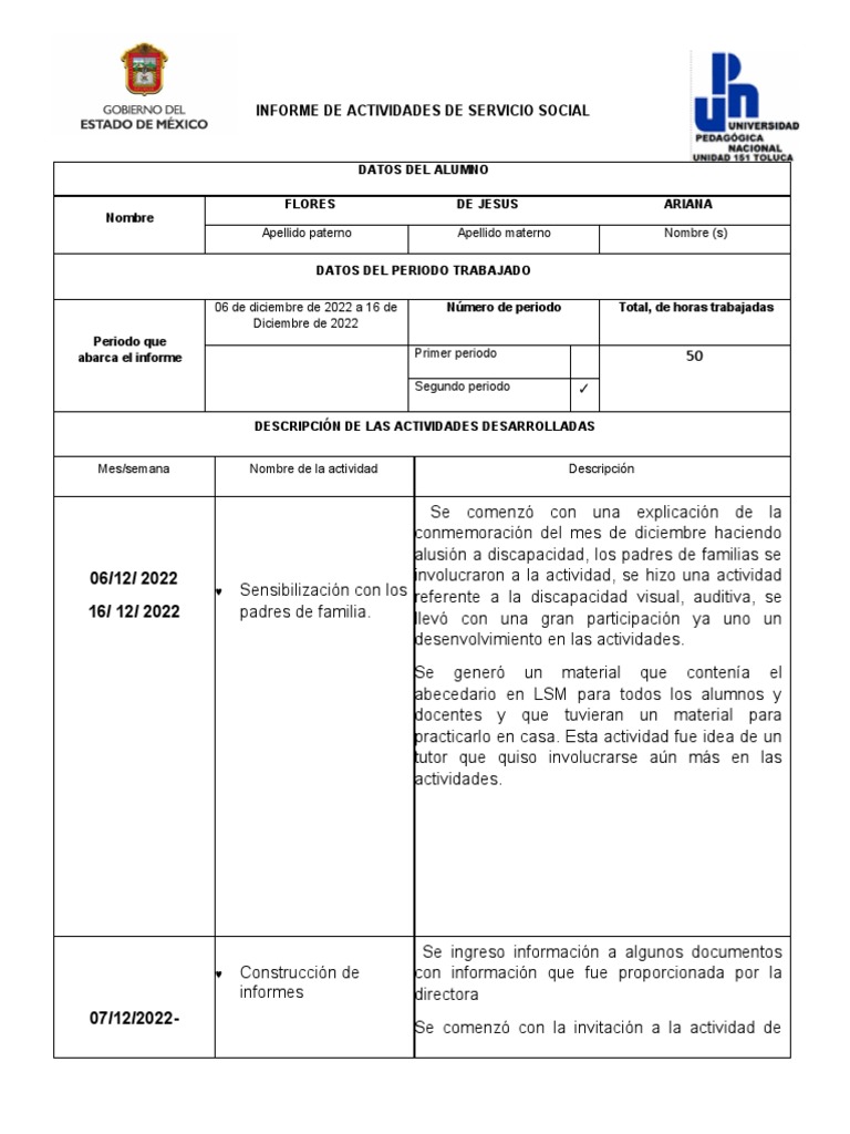 FORMATO MENSUAL 3 Bimestre | PDF