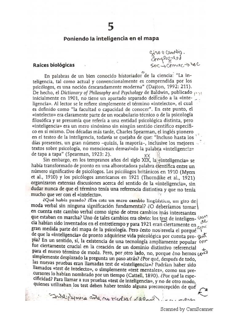 Danziger, K. (1997 - 2018) - Cap. 5 - Poniendo La Inteligencia en El ...