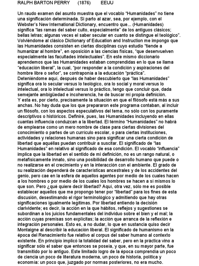 1876 Ralph Barton Perry | PDF