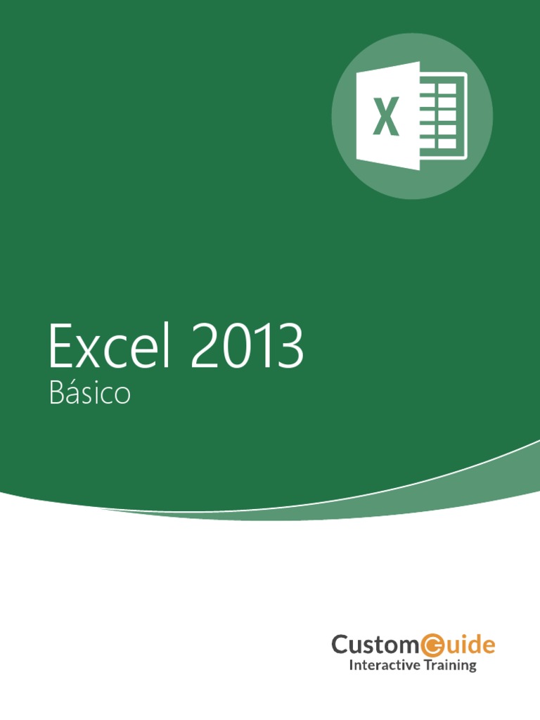 Guía-Estudiante-Excel-2013-Básico | PDF | Microsoft Excel | Archivo de computadora