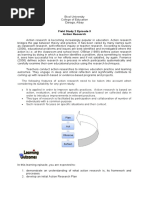 Action Research Proposal Template | PDF | Focus Group | Cognitive Science