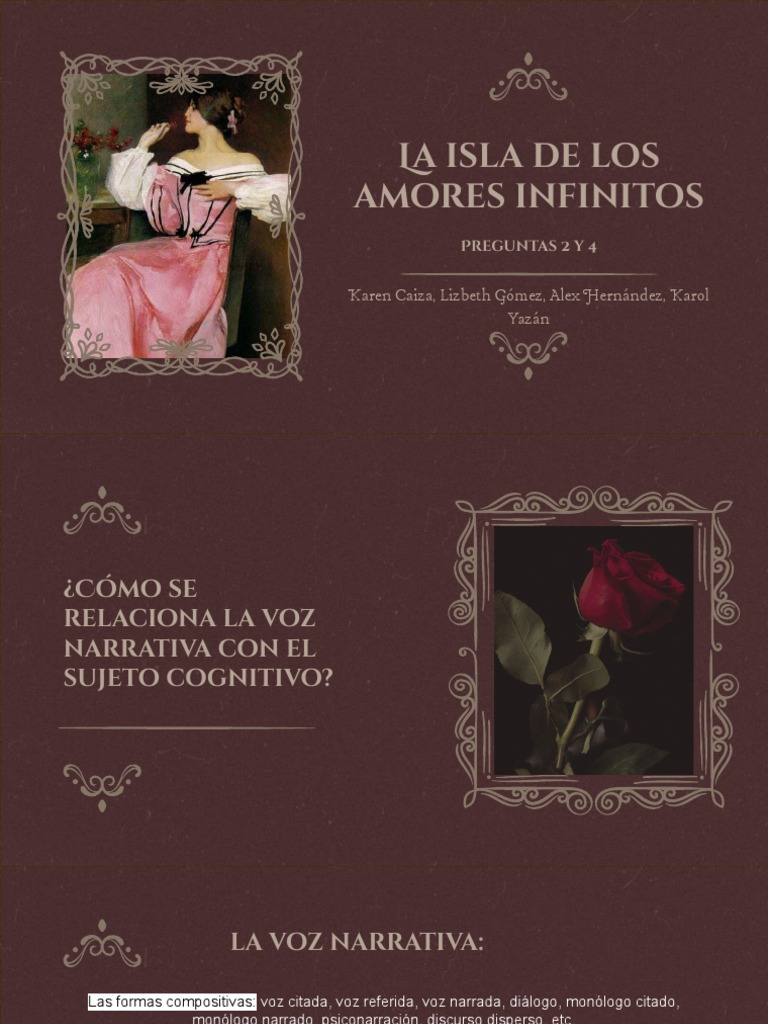 La Isla de Los Amores Infinitos-Preguntas 2 y 4 | PDF | Sobrenatural ...