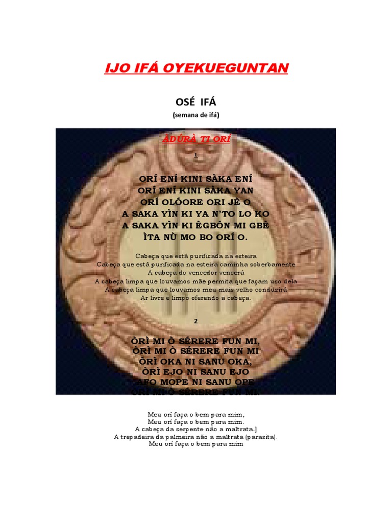 Ose Ifa | PDF
