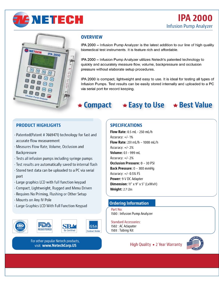 Ipa 2000 Brochure | PDF