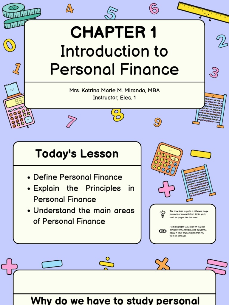 Introduction To Personal Finance | PDF | Investing | Credit