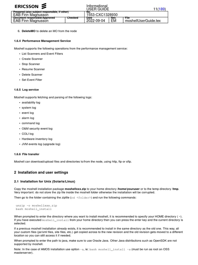 Moshell 64bit Installation UserGuide | PDF | Zip (File Format) | Computer File