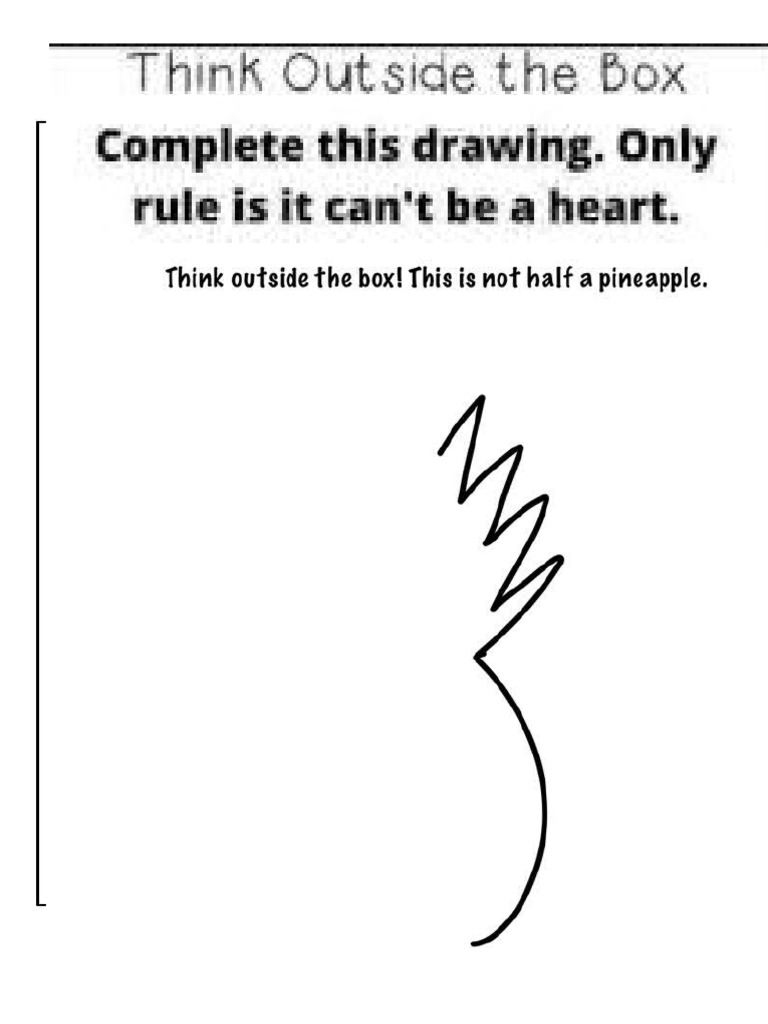 Outside The Box Drawing | PDF