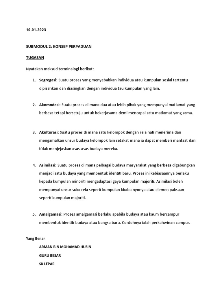 Maksud Terminologi | PDF