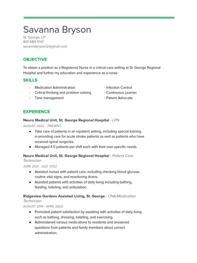 Resume 2023 1 | PDF