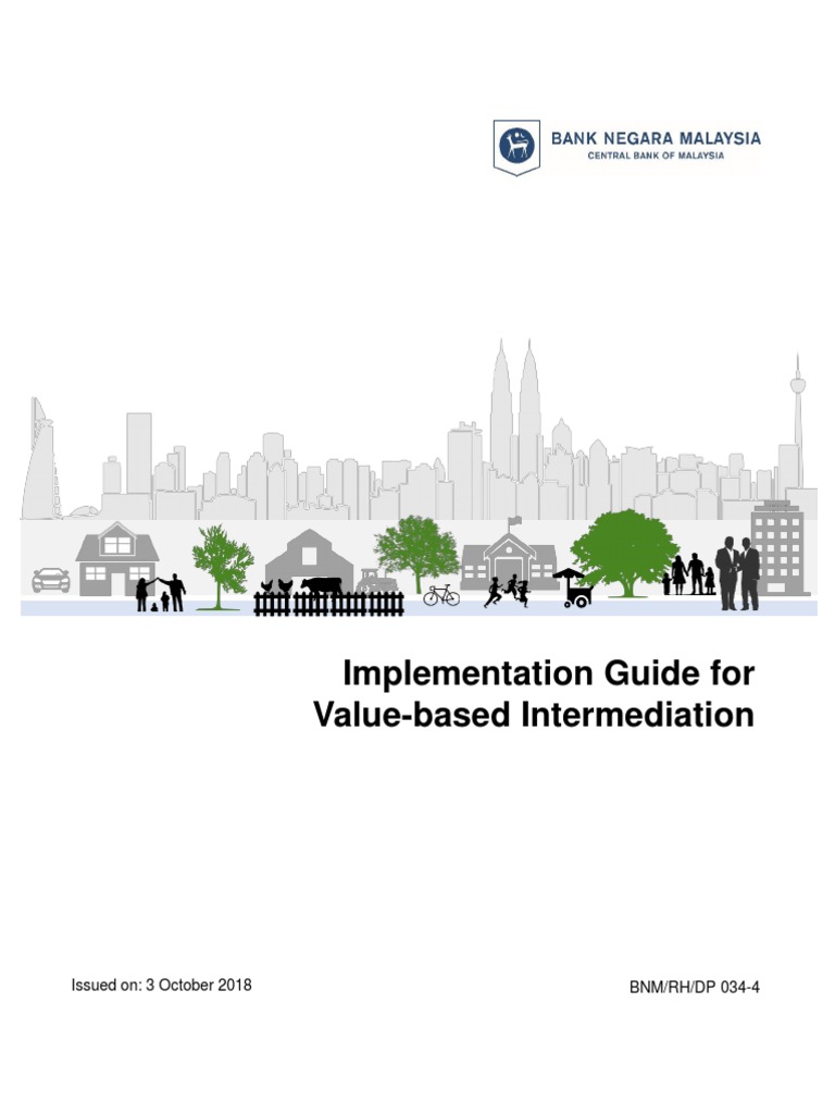 Value-Based Intermediation Implementation Guide | PDF | Governance | Risk