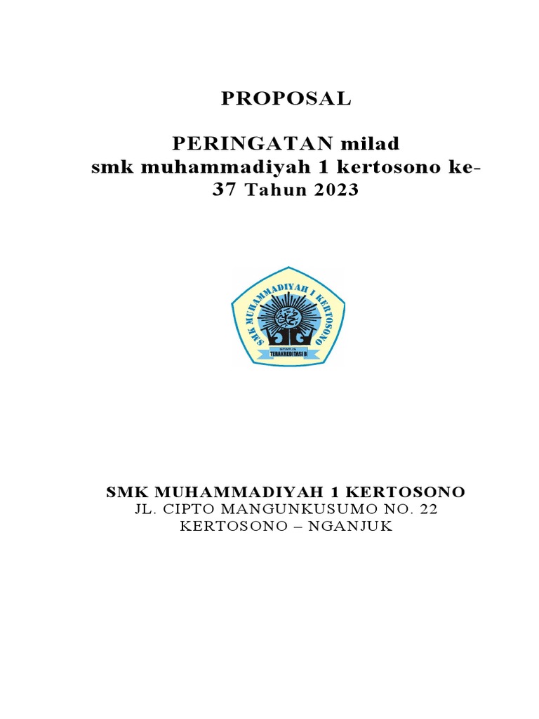Proposal Milad File | PDF