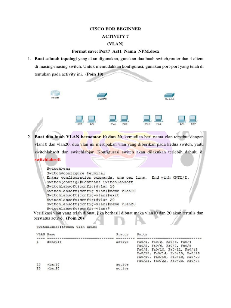 B Cisco Act7 | PDF | Komputer