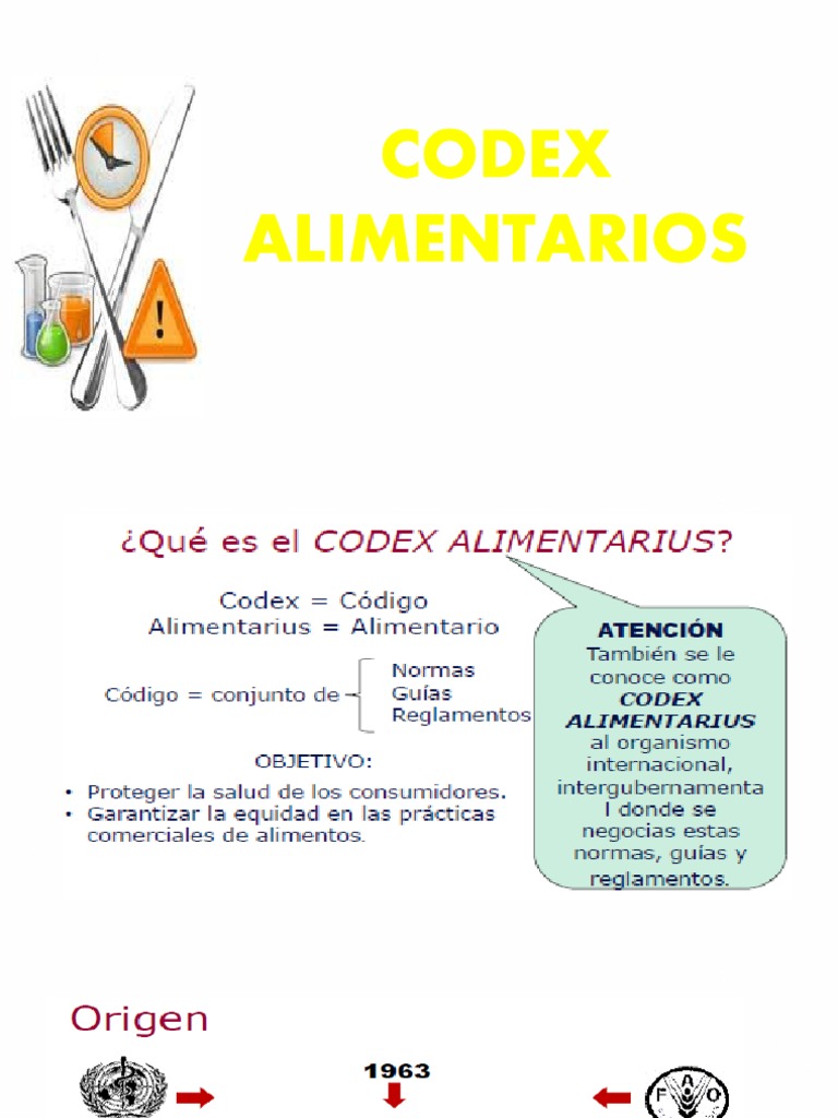Codex Alimentarios | PDF