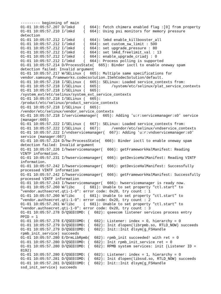 Android System Log Analysis | PDF | Proprietary Software | Software