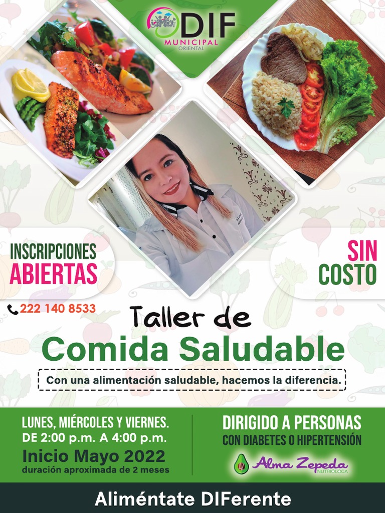 Taller Comida Saludable | PDF