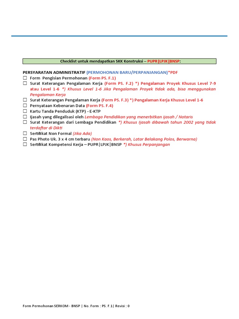Contoh Form Pengajuan | PDF