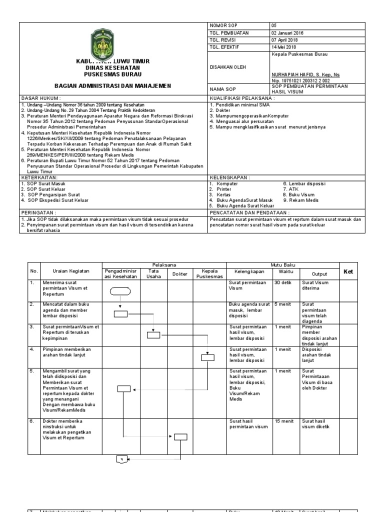 05 SOP Visum MT | PDF