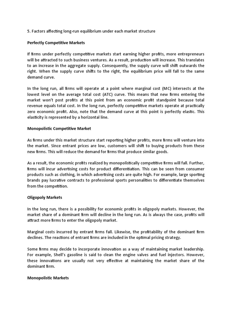 Notes On Managerial Economics | PDF | Profit (Economics) | Monopoly