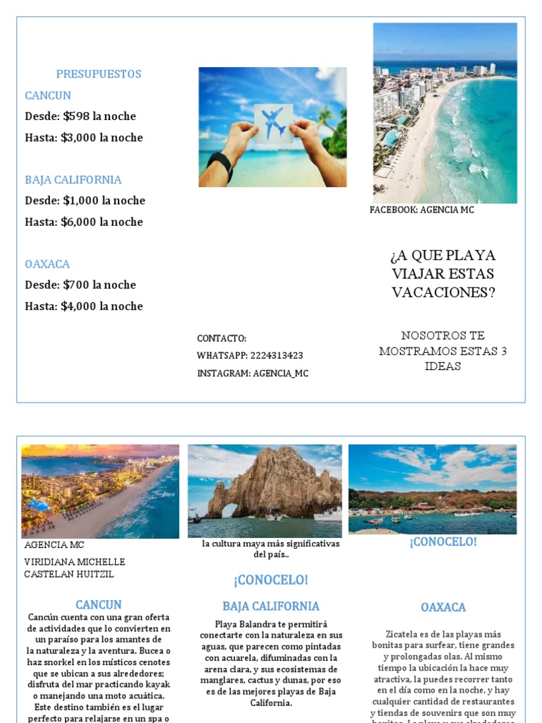 triptico ofimatica | PDF | Geografía Física | Ciencias de la Tierra