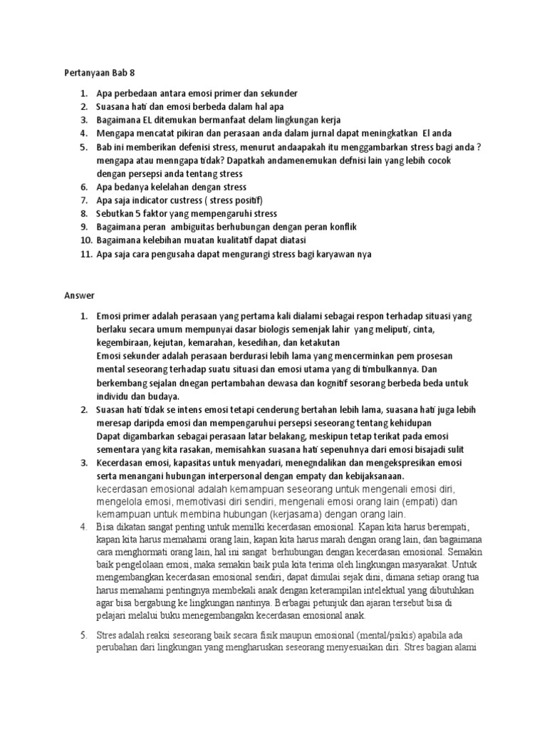 Tugas Kepemimpinan Chapter 8 | PDF