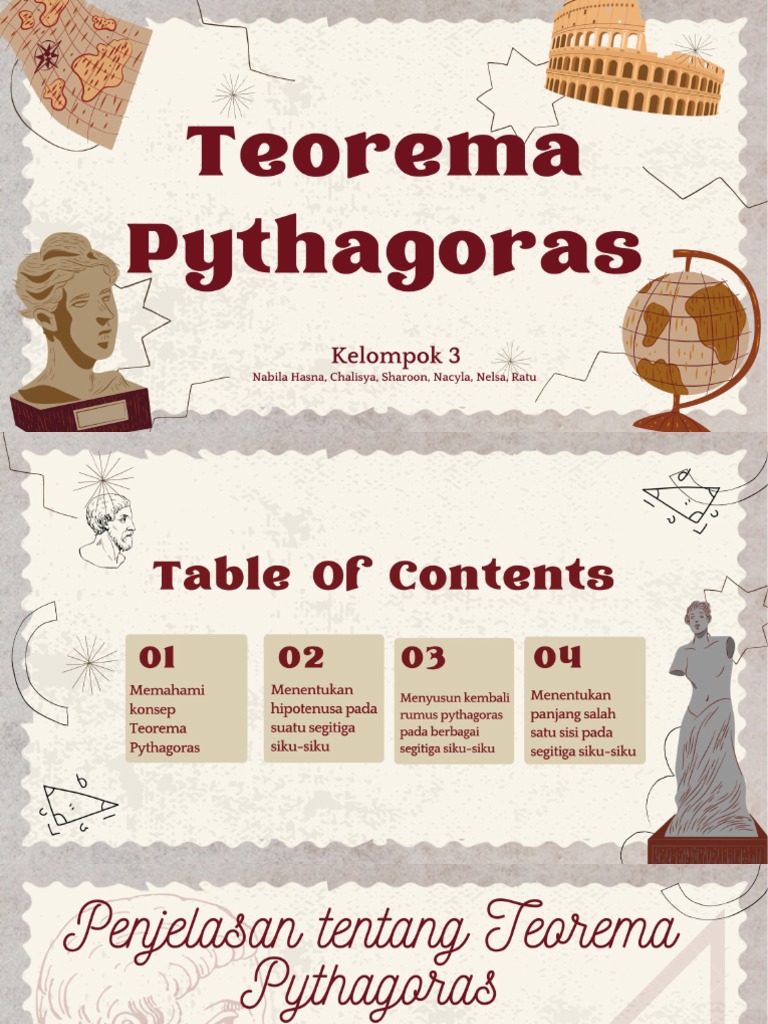 Slide Teorema Pythagoras | PDF