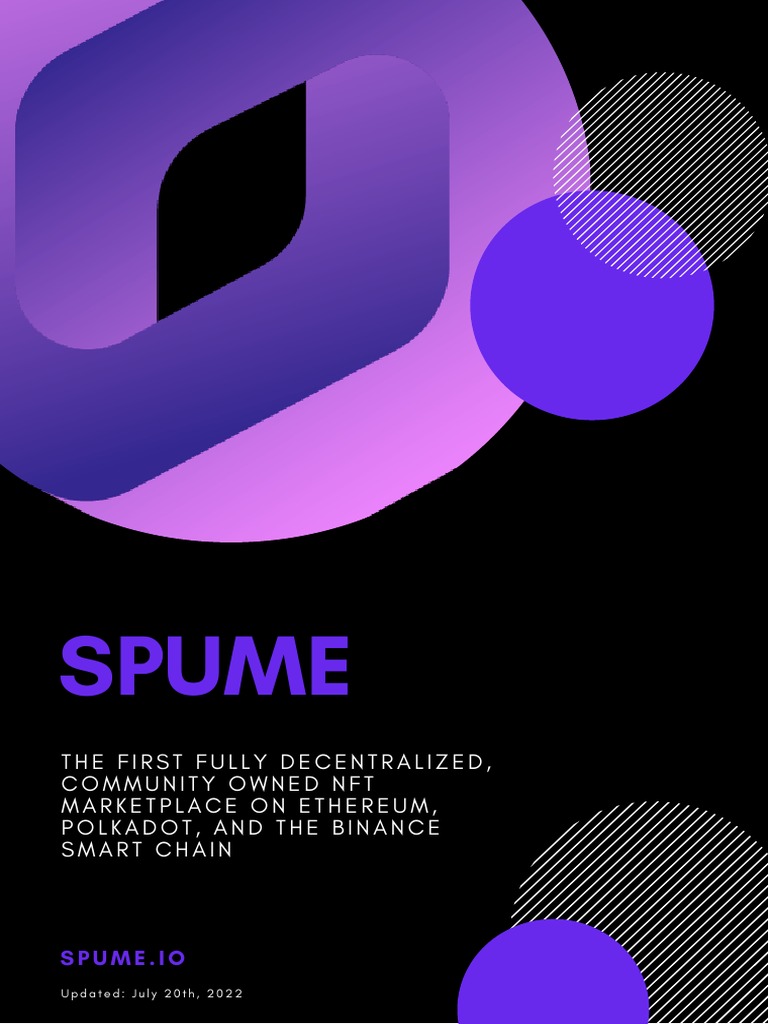 Spume White Paper | PDF | Cryptocurrency