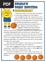 Daily Routines Presentation | PDF | Dinner | Lunch