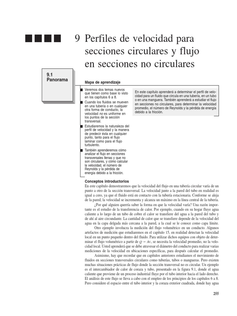 Cap 9 | PDF | Turbulencia | Mecánica de fluidos