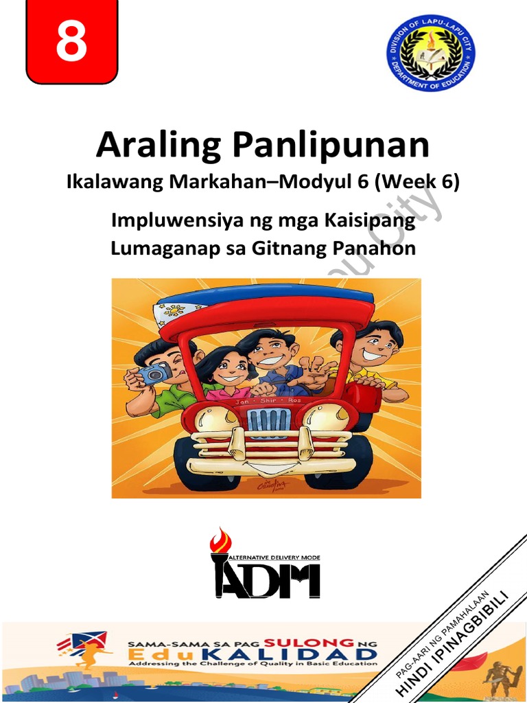 Aralpan8 Q2 M6 W6 | PDF