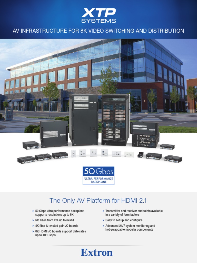 XTP II Systems G4 Updated | PDF | Hdmi | Video