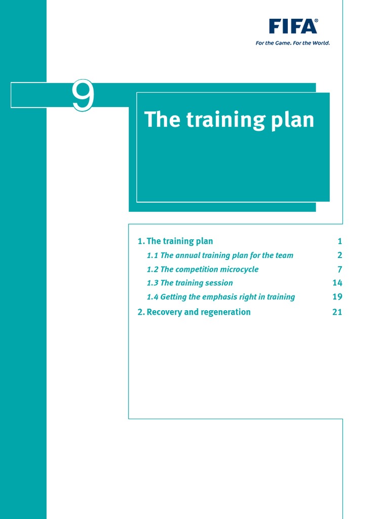 FIFA Training Plan | PDF