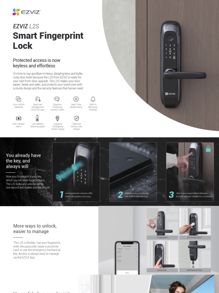 L2S Datasheet | PDF | Door | Password