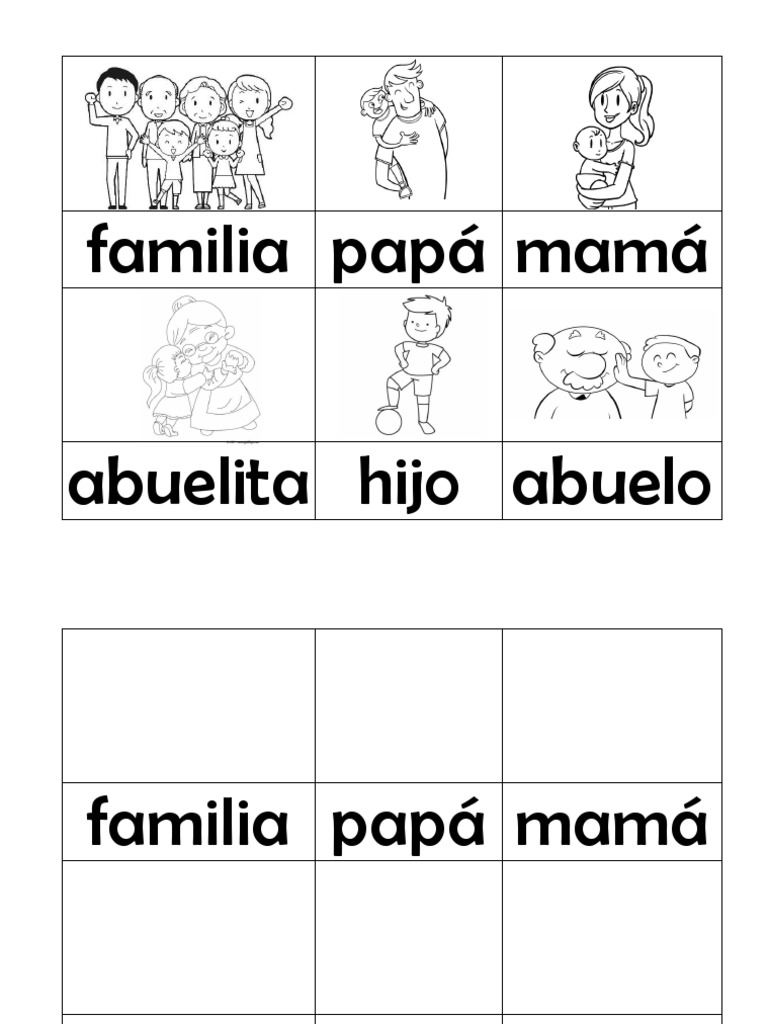 Loteria La Familia | PDF