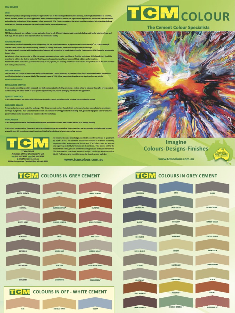 TCM Brochure 2016 | Download Free PDF | Concrete | Building Materials
