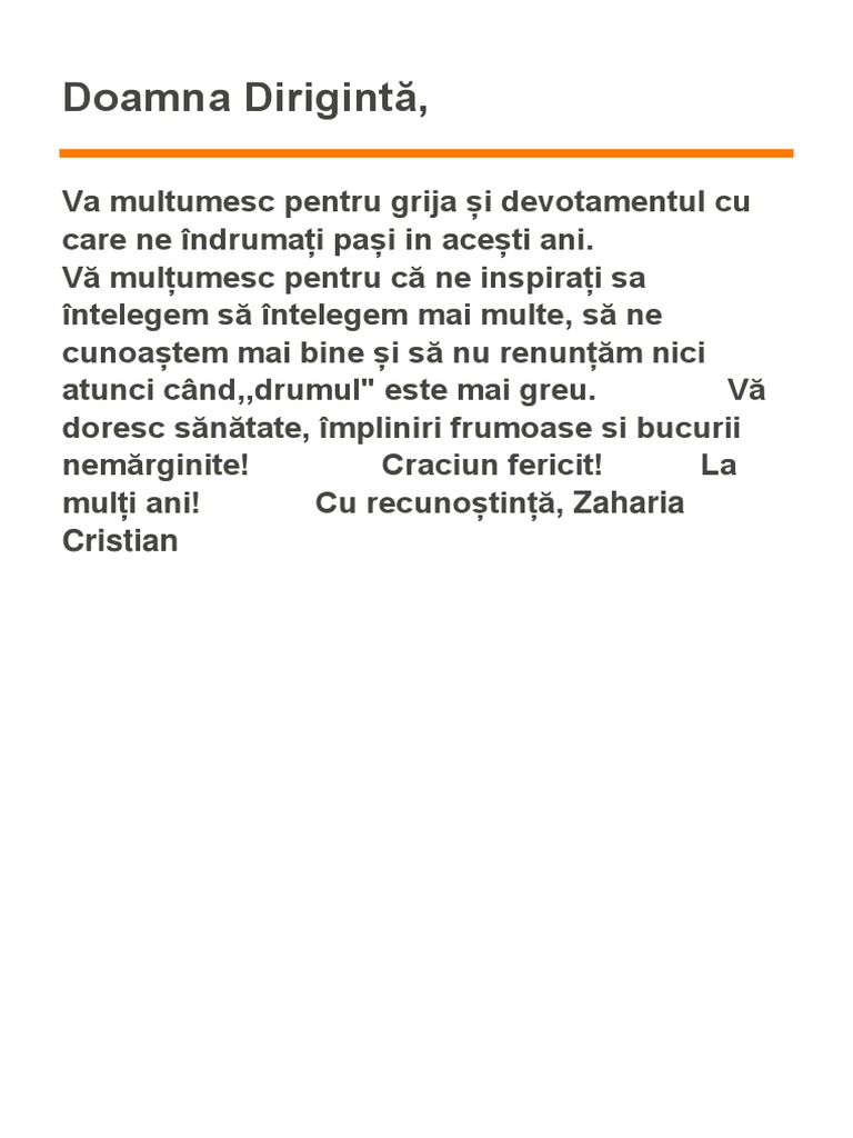 Doamna Dirigintă | PDF
