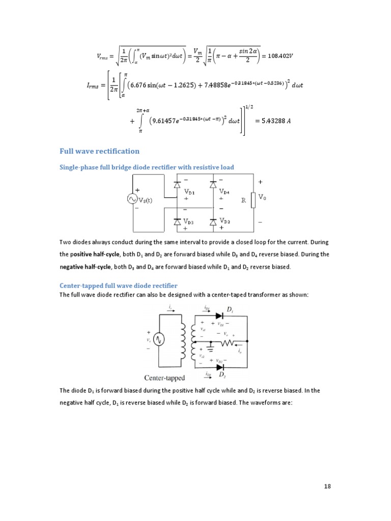 Lecture 4 Power Elec | PDF | Rectifier | Quantity