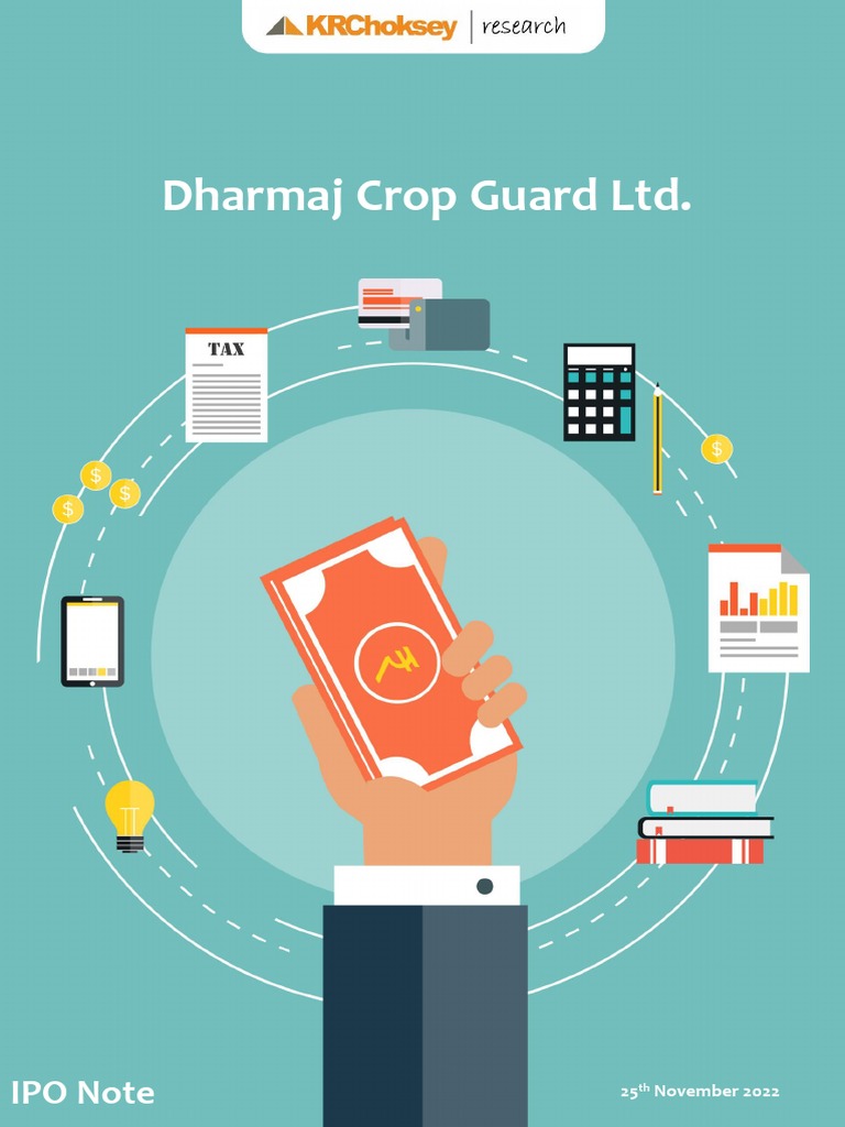 KRChoksey Dharmaj Crop Guard IPO Note | PDF | Herbicide | Zinc
